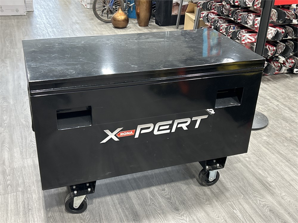 Urban Auctions - RONA EXPERT HEAVY METAL KNACK BOX TOOL STORAGE W ...