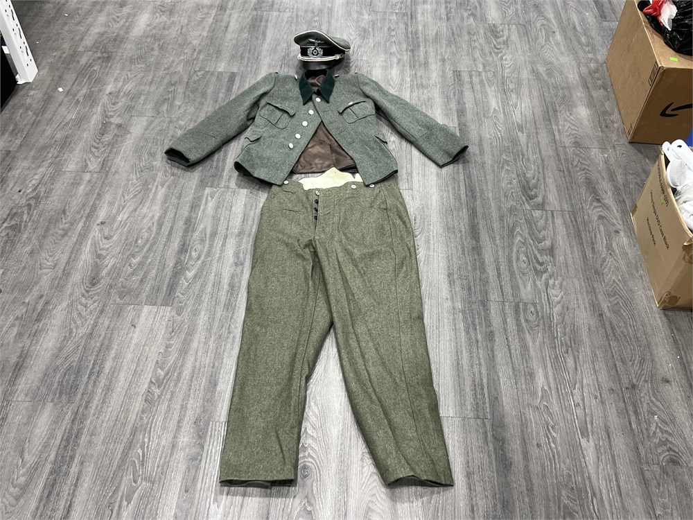 Urban Auctions - REPRODUCTION WWII GERMAN ARMY M36 OFFICER’S WOOL FIELD ...