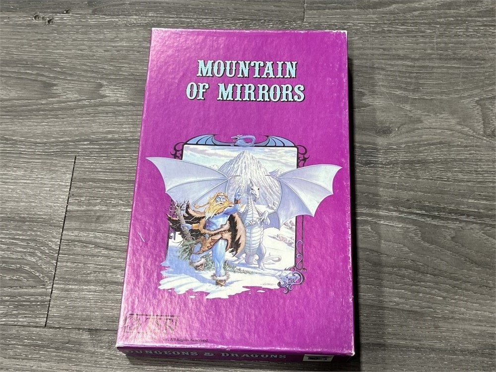 Urban Auctions - VINTAGE 1982 DUNGEONS & DRAGONS MOUNTAIN OF MIRRORS ...