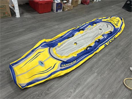 Urban Auctions - LARGE INFLATABLE WALKER BAY TANDEM KAYAK - 11FT LONG