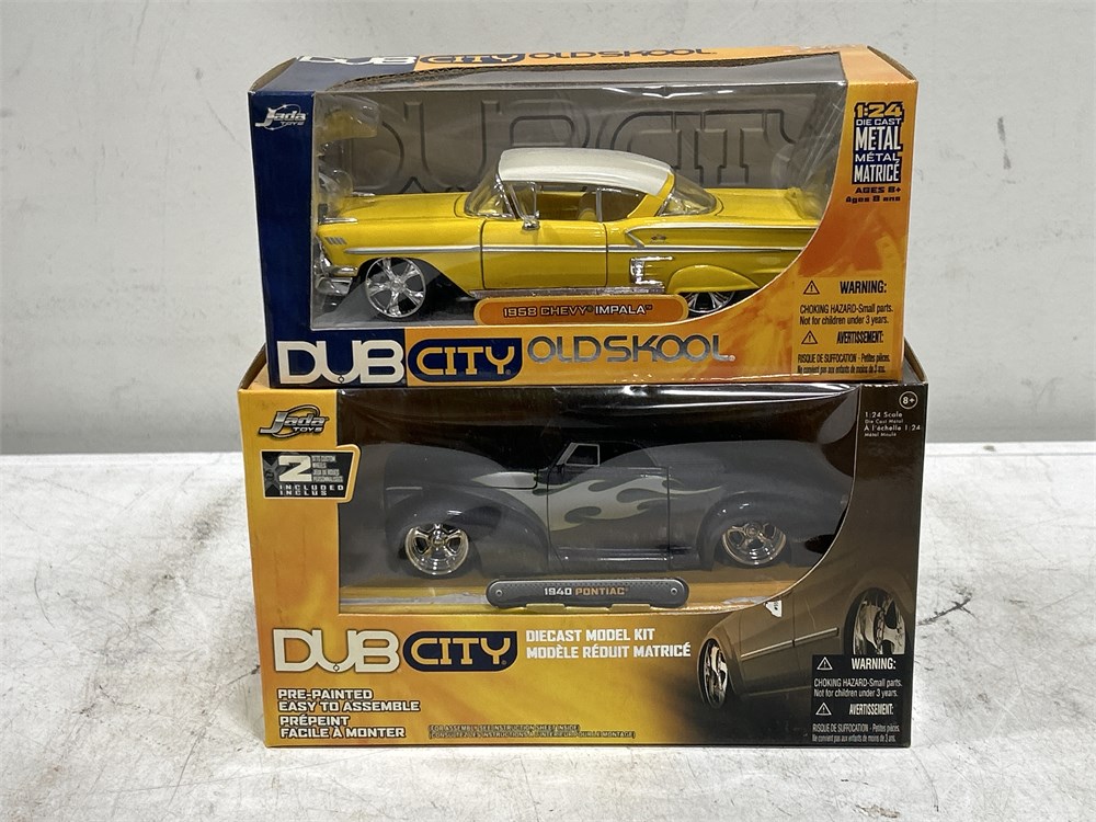 Urban Auctions - (2) 1:24 SCALE JADA DIECAST CARS IN BOX