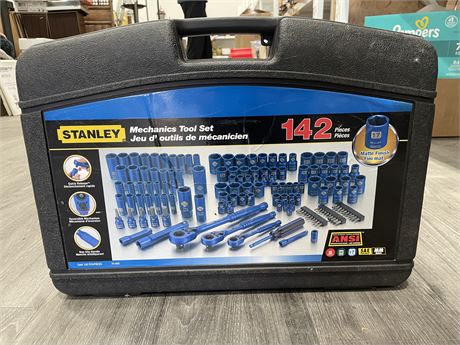 Urban Auctions - STANLEY MECHANICS TOOL SET 142PCS TOTAL