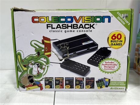 Urban Auctions - COLECO VISION FLASHBACK CLASSIC GAME CONSOLE IN BOX