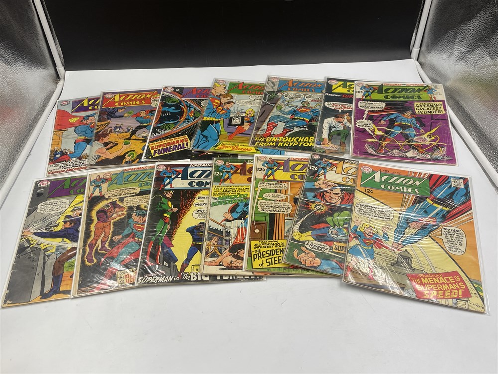 Urban Auctions - 1960’S ACTION COMICS WITH SUPERMAN