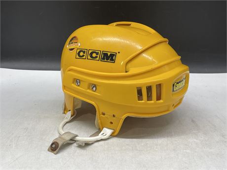 Urban Auctions - VINTAGE CCM CANUCKS HELMET