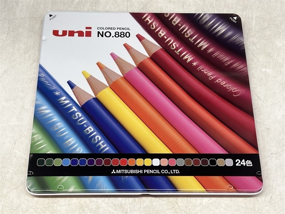 Urban Auctions - (NEW) MADE IN JAPAN MITSUBISHI “UNI” ARTISTS COLOURED ...