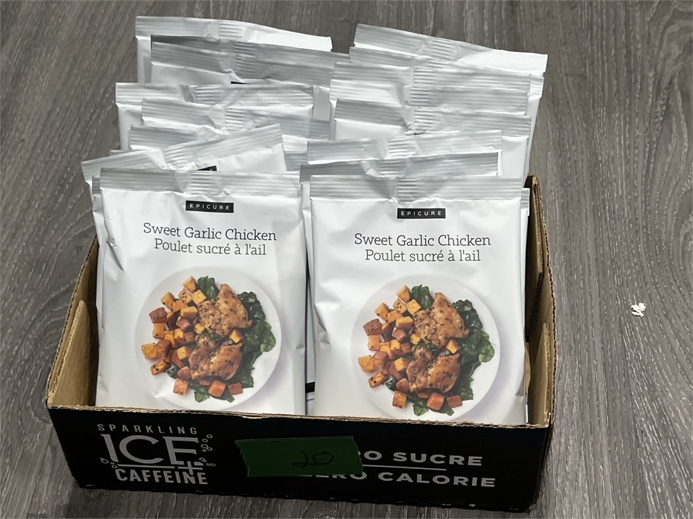 Urban Auctions - 20 NEW EPICURE SWEET GARLIC CHICKEN SEASONING