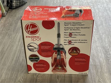 Urban Auctions - NEW OPEN BOX HOOVER STEAMVAC SPOT CARPET CLEANER