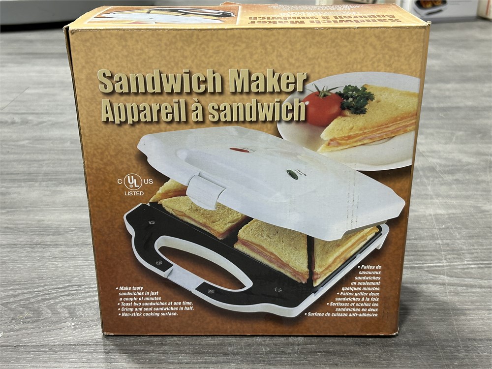 Urban Auctions - NEW OLD STOCK SANDWICH MAKER