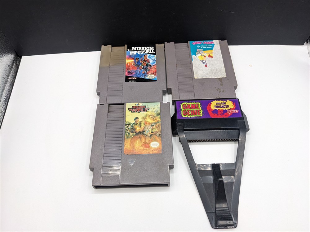 Urban Auctions - 4 ORIGINAL NINTENDO GAMES - WORKING