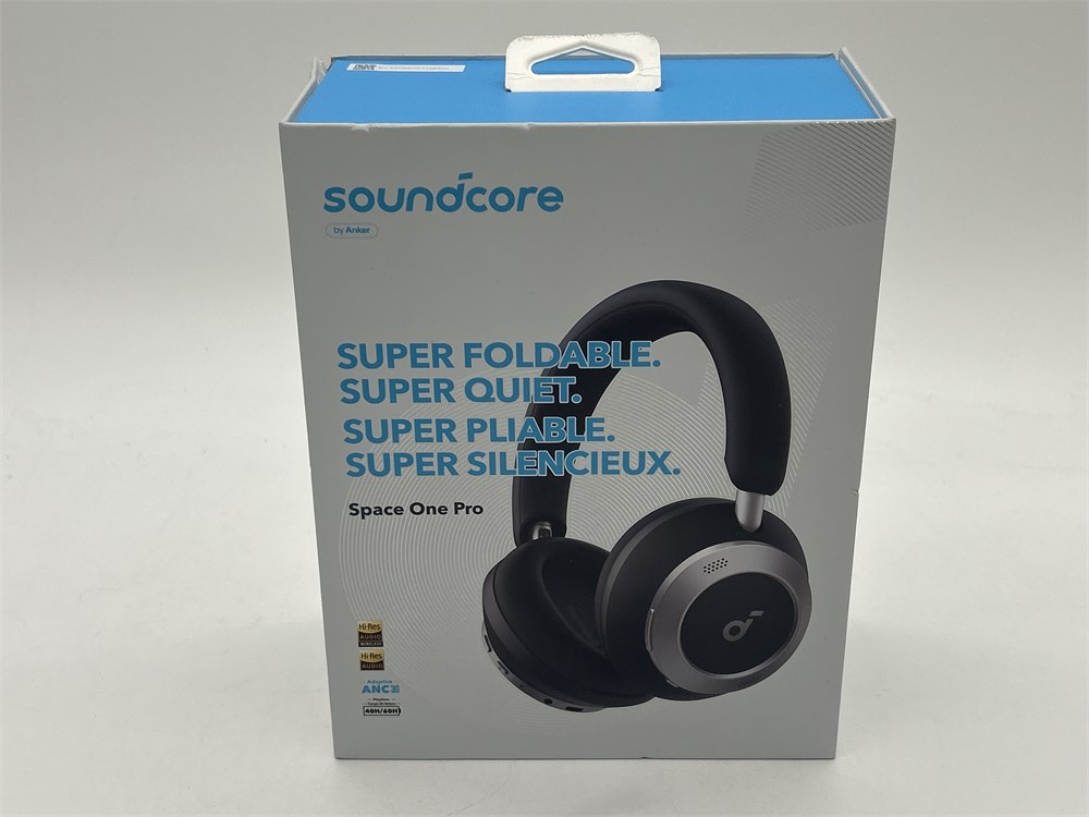 Urban Auctions - SOUNDCORE SPACE ONE PRO NEW OPEN BOX HEADPHONES
