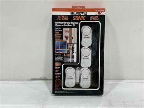 Urban Auctions - (NEW) BELL & HOWELL SONIC ALARM SYSTEM