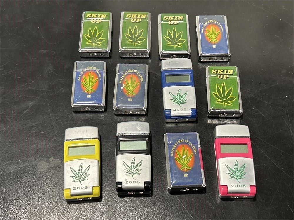 Urban Auctions - 12 MARIJUANA LIGHTERS