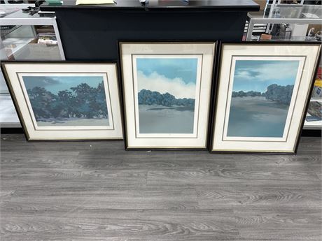 Urban Auctions - 3 SIGNED AND NUMBERED ARTIST PRINTS