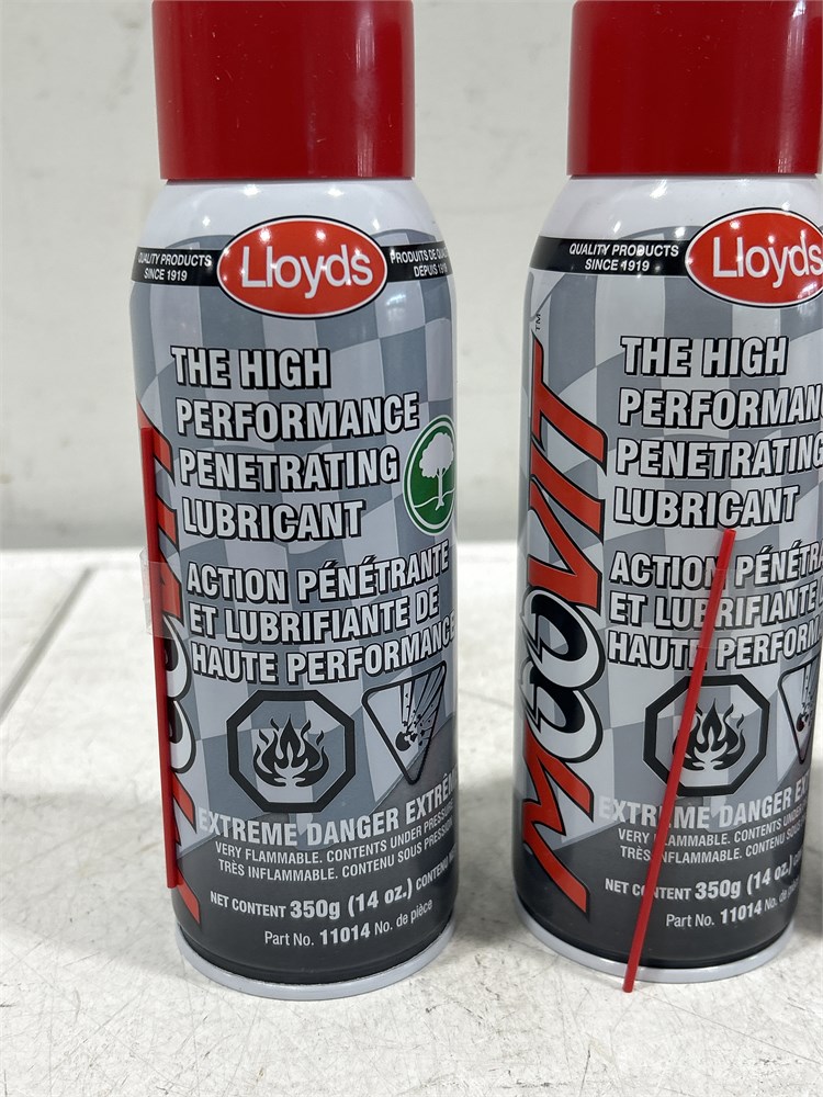 Urban Auctions - 5 NEW LLOYDS HIGH PERFORMANCE PENETRATING LUBE - 350G / EA