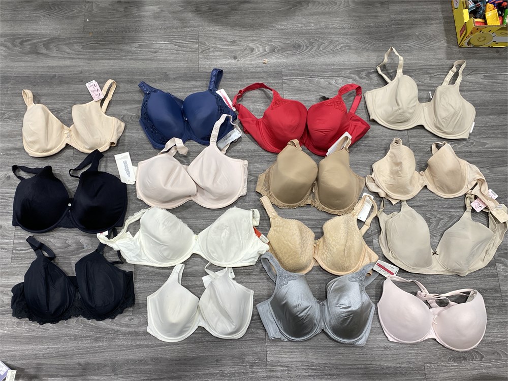 Urban Auctions - 15 NEW BRAS W/ TAGS - SIZE VARIES