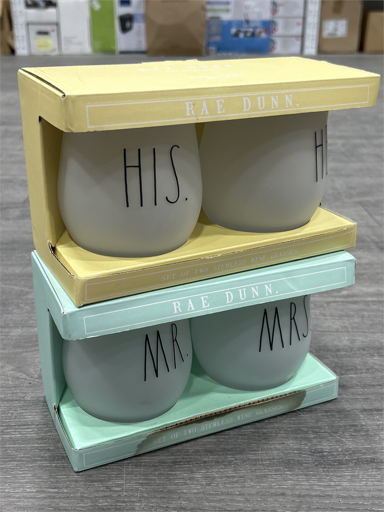 Urban Auctions - 4 NEW RAE DUNN MUGS & CANDLE WARMER
