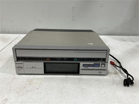 Urban Auctions - SHARP RP-103 FRONT LOADING TURNTABLE - UNTESTED SOLD AS IS