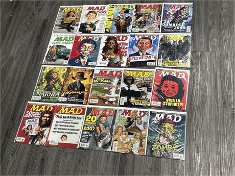 Urban Auctions - 20 MAD COMIC MAGS