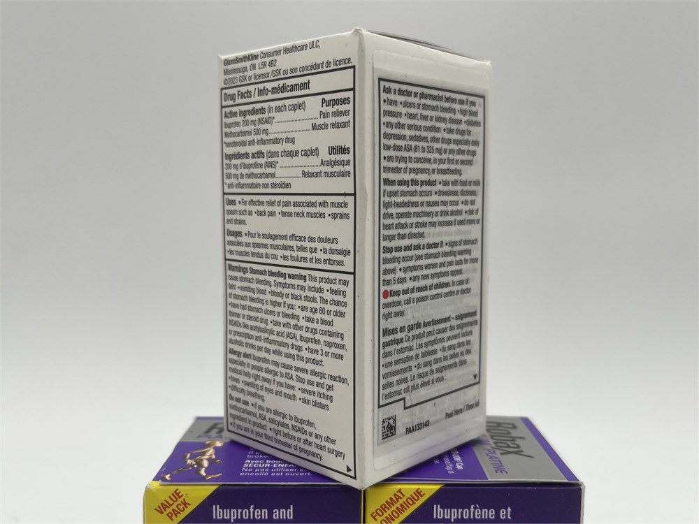 Urban Auctions - (3 NEW) ROBAX PLATINUM BACK & MUSCLE PAIN - EXP 07/ 2028