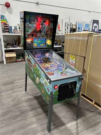 Urban Auctions - (BRAND NEW) PINBALL MACHINE, FULL SIZE, 75”x55”x29 ...