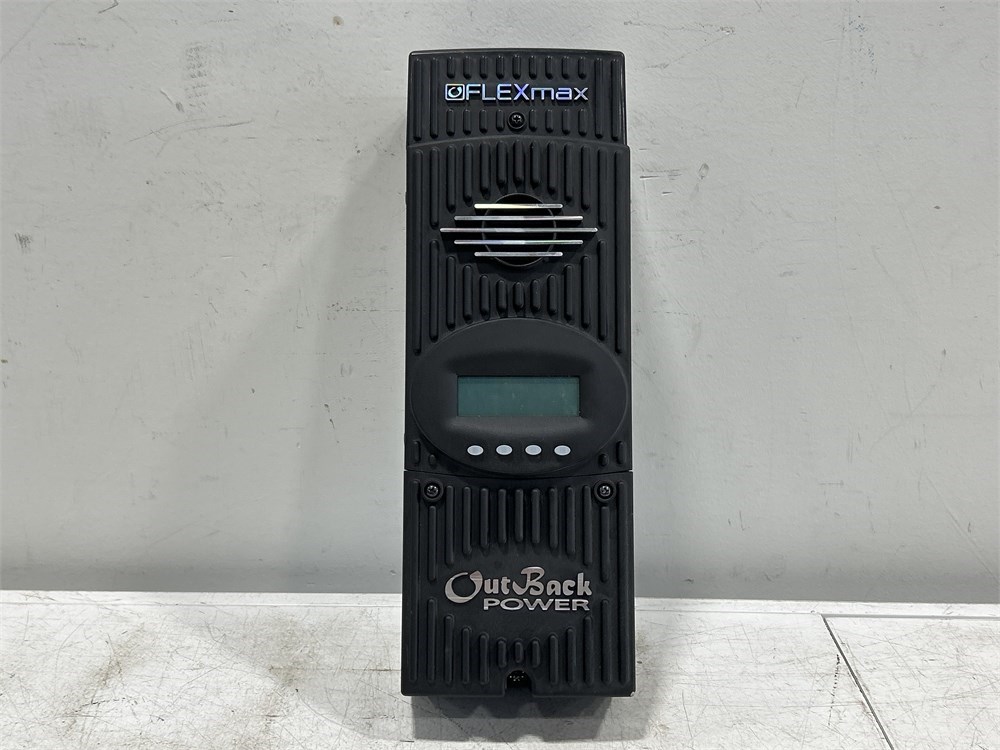 Urban Auctions - OUTBACK FLEXMAX 80 SOLAR CHARGE CONTROLLER (16” tall)