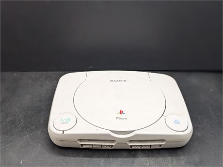 Urban Auctions - PSONE SLIM CONSOLE - WORKS - AC ADAPTER PORT LOOSE
