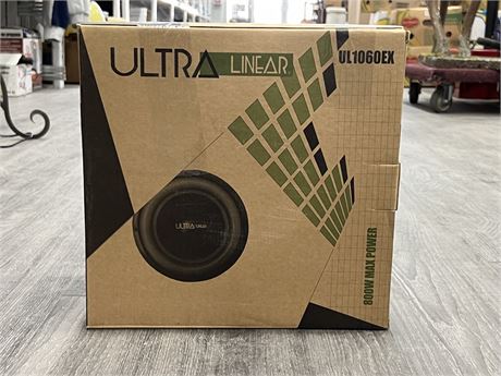 Urban Auctions - (NEW) ULTRA LINEAR 800W 10” CAR SUBWOOFER