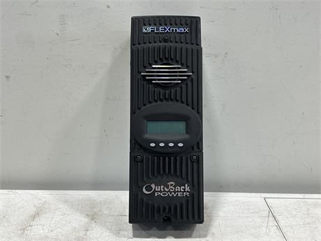 Urban Auctions - OUTBACK FLEXMAX 80 SOLAR CHARGE CONTROLLER (16” tall)