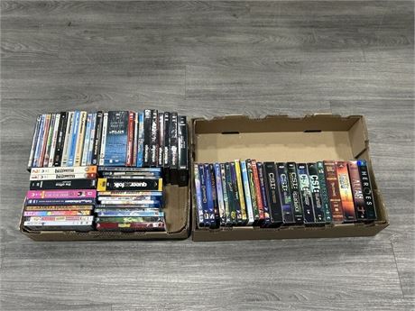 Urban Auctions - 2 FLATS OF DVDS / DVD BOX SETS