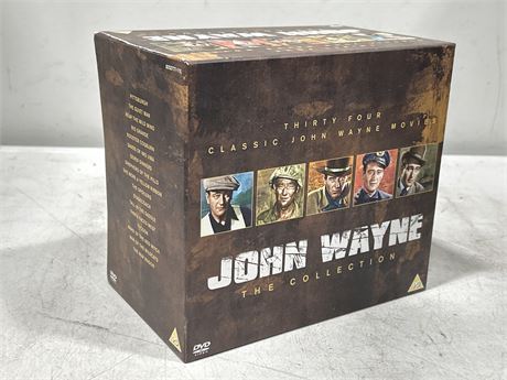 Urban Auctions - JOHN WAYNE COMPLETE DVD COLLECTION