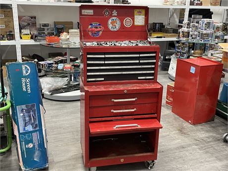 Urban Auctions - RYDER & BEACH STANDING TOOLBOXES - RYDER FULL OF MISC ...