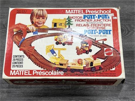 Urban Auctions - VINTAGE 1974 MATTEL PRESCHOOL MOTOR PUTT PUTT
