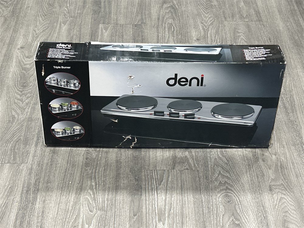 Urban Auctions - (NEW) DENI TRIPLE BURNER
