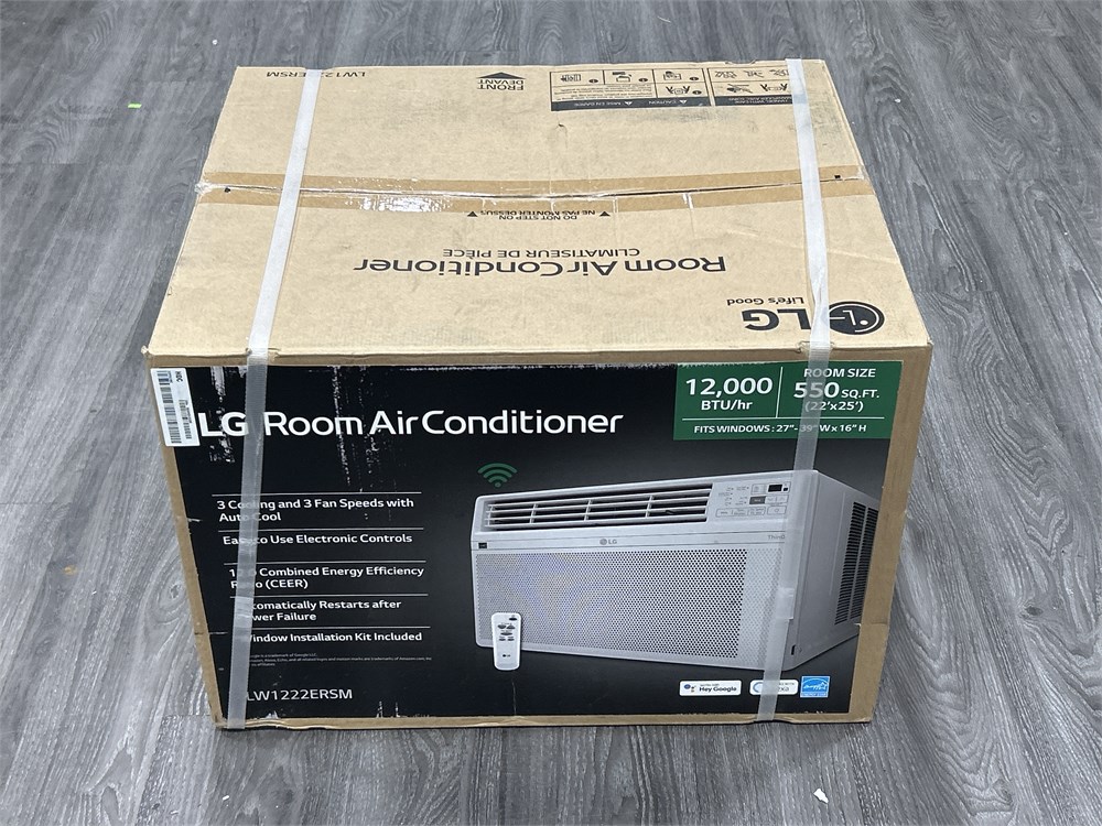 Urban Auctions - (NEW) LG ROOM AIR CONDITIONER LW1222ERSM
