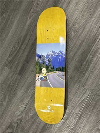 Urban Auctions - NEW ELEMENT CHARLIE BROWN SKATEBOARD DECK