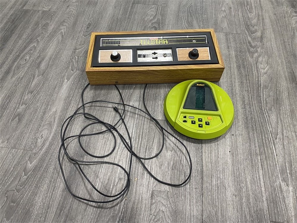 Urban Auctions - COLECO TELESTAR & SAFARI HANDHELD VIDEO GAME SYSTEMS ...