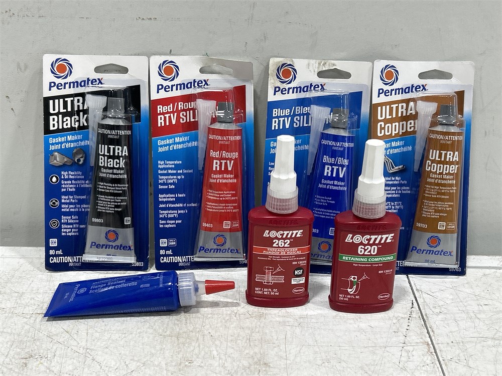 Urban Auctions - NEW PERMATEX & LOCTITE PRODUCT
