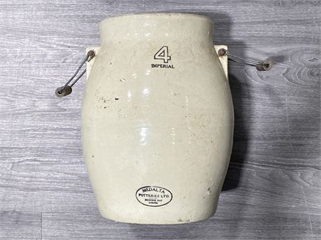 Urban Auctions - ANTIQUE 4 GALLON MEDALTA JUG