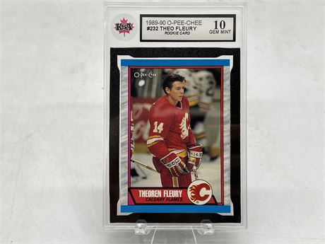 Urban Auctions - KSA 10 ROOKIE THEO FLEURY