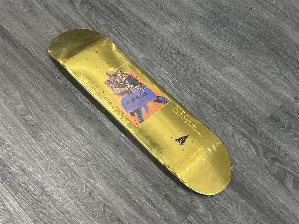 Urban Auctions - NEW MEGADETH PRIMITIVE SKATEBOARD DECK