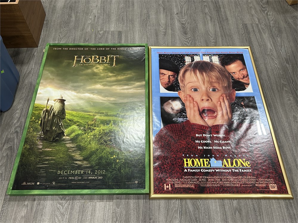 Urban Auctions - PAIR OF LARGE MOVIE POSTERS - 41" X 28"