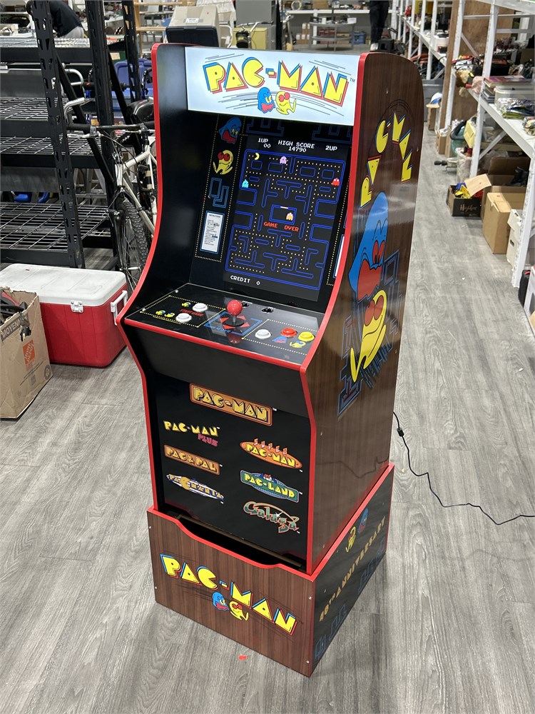 Urban Auctions - PAC-MAN ARCADE 1UP MACHINE - GOOD WORKING CONDITION ...