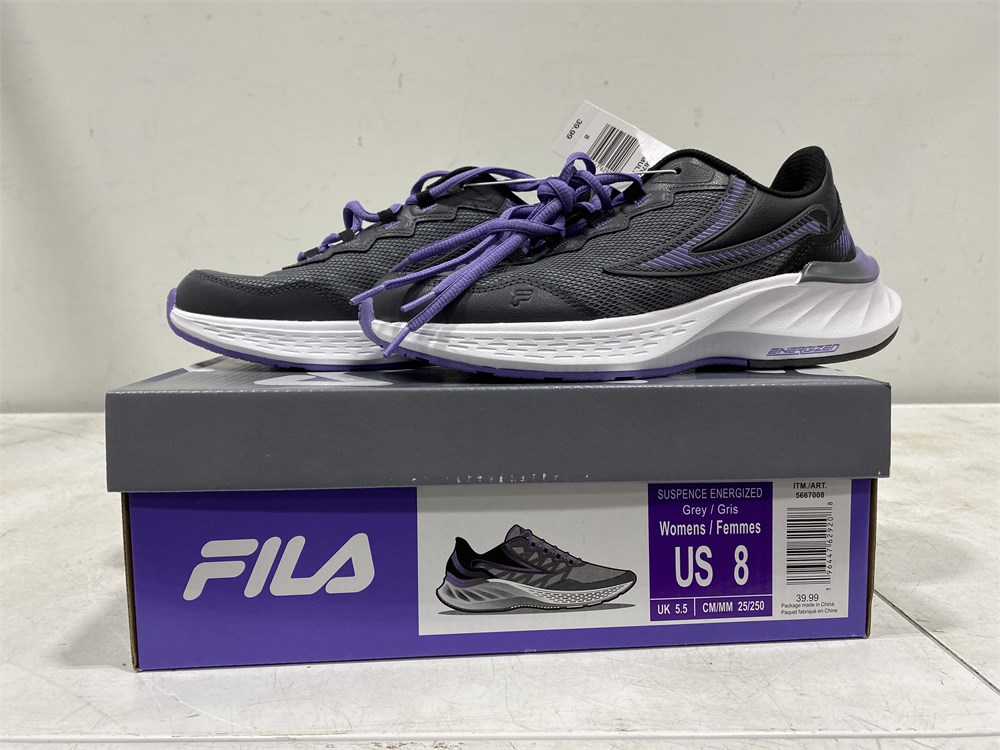Urban Auctions - (NEW) FILS WOMANS RUNNING SHOES IN BOX W/ TAGS - SIZE 8