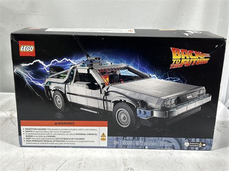 Urban Auctions - FACTORY SEALED BACK TO THE FUTURE LEGO SET #10300
