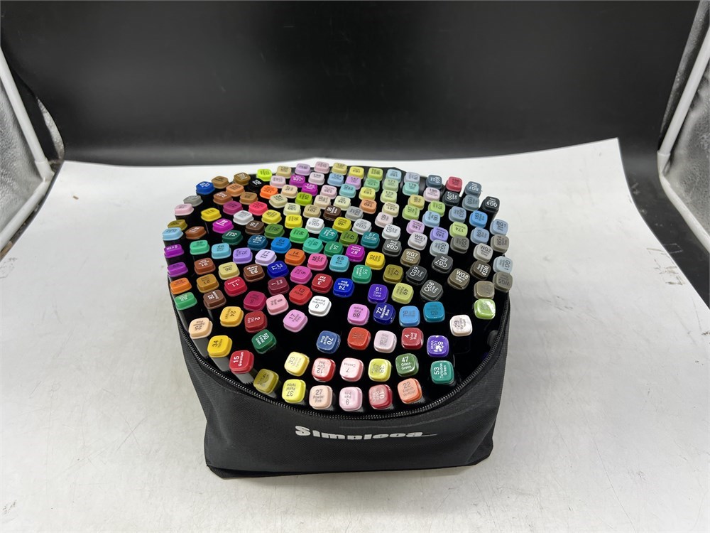 Urban Auctions - SIMPLEOA 168 PIECE ALCOHOL MARKERS FOR KIDS