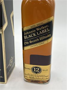 Urban Auctions - SEALED JOHNNIE WALKER BLACK LABEL WHISKY 710ML