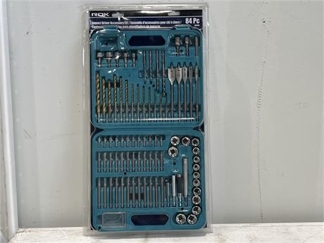 Urban Auctions - (NEW) ROK IMPACT DRIVER ACCESSORY KIT - 84 PCS