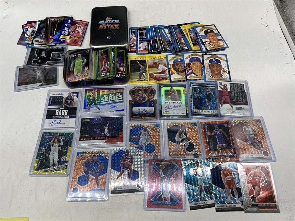 Urban Auctions - MISC SPORTS CARDS INCL: BASKETBALL ROOKIE & AUTO CARDS