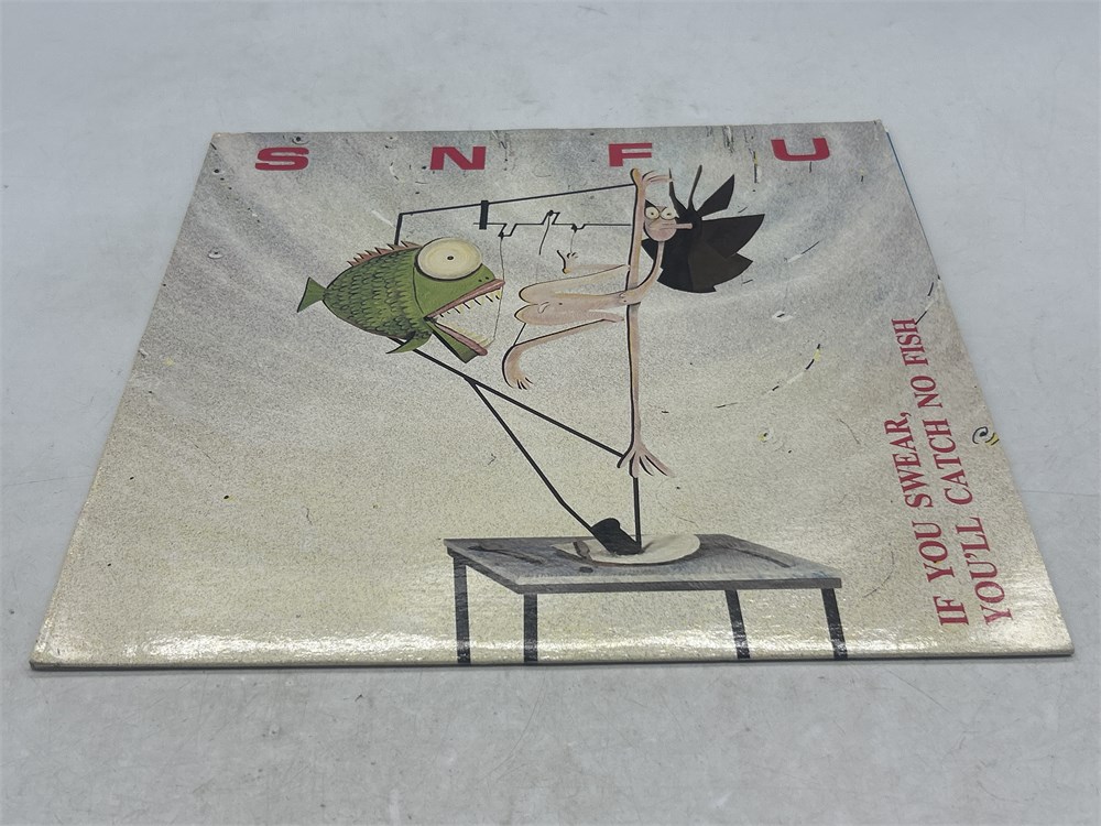 Urban Auctions - RARE SNFU 1986 - IF YOU SWEAR, YOU'LL CATCH NO FISH ...